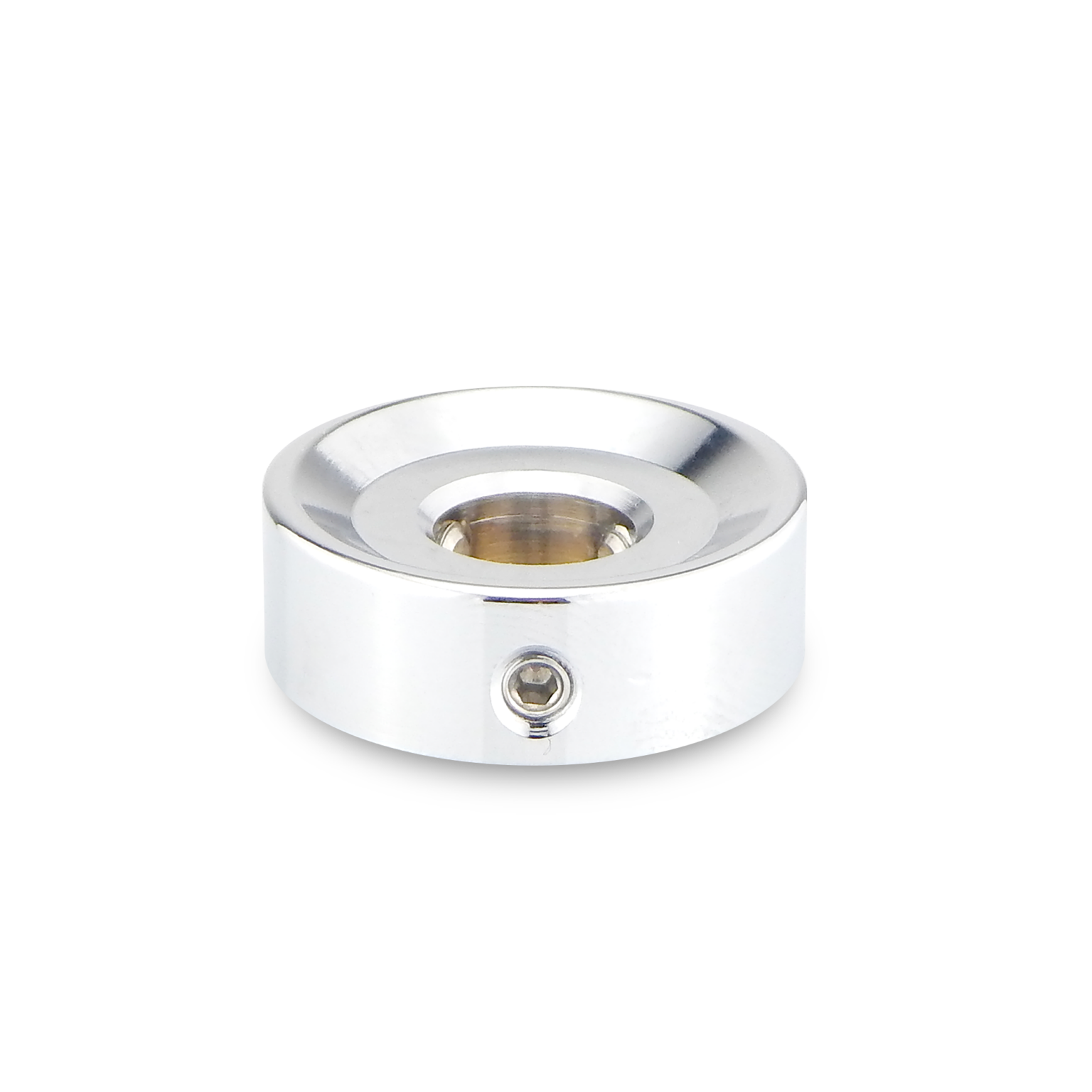 Barefoot Buttons V1 Standard Chrome Footswitch Topper